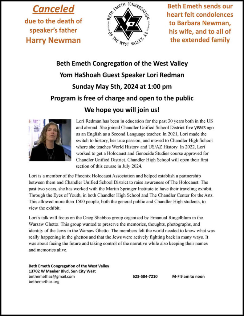 Beth Emeth Congregation of the West Valley, AZ